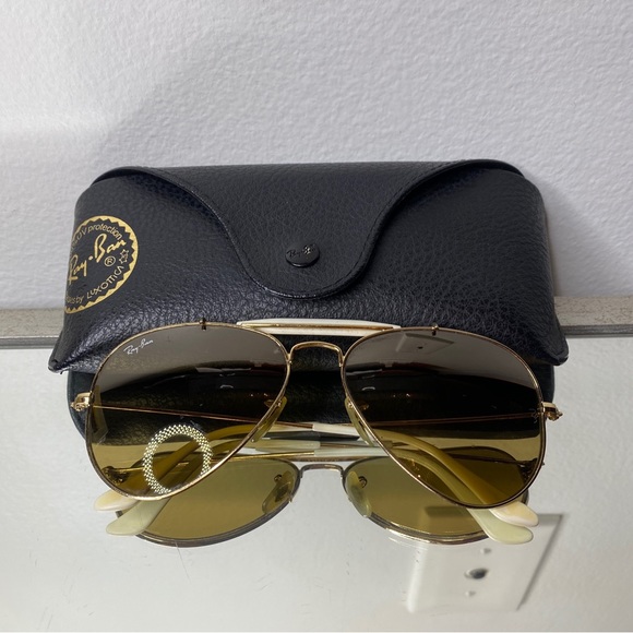 Ray-Ban | Accessories | Vintage Ray Ban Aviator Sunglasses | Poshmark